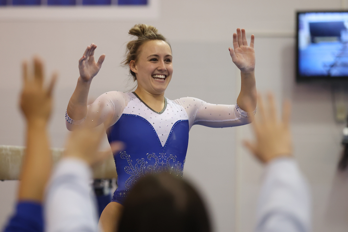 Gymnastics Intrasquad Scrimmage Photo Gallery – UK Athletics