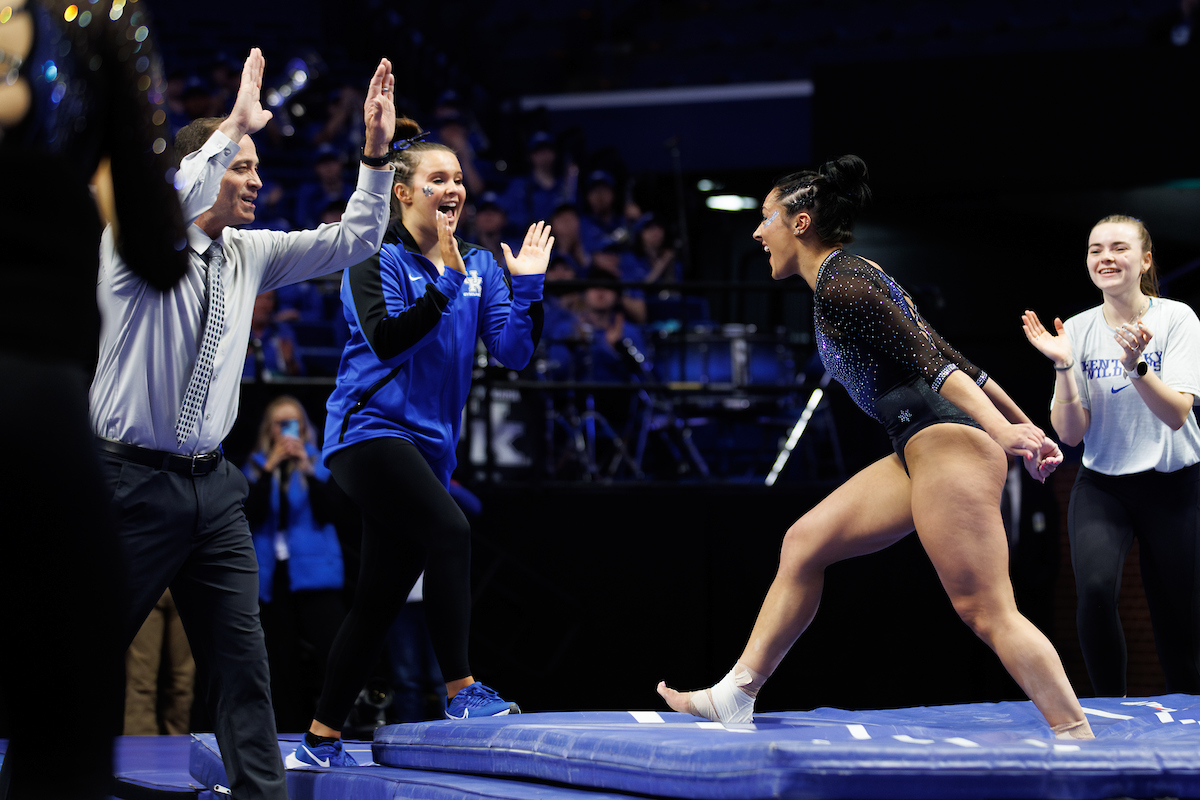 Kentucky-BYU Gymnastics Photo Gallery – UK Athletics