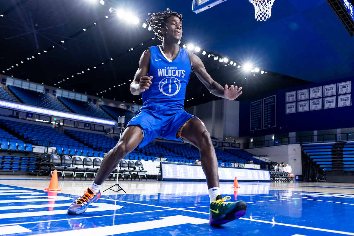Men’s Basketball Pro Day Testing Photo Gallery – UK Athletics