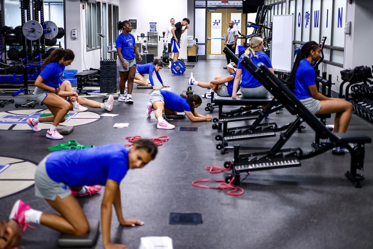 Women’s Basketball Workout Photo Gallery (July 19) – UK Athletics