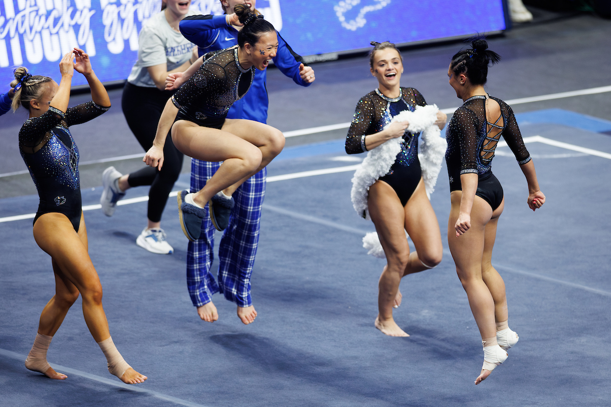 Kentucky-BYU Gymnastics Photo Gallery – UK Athletics