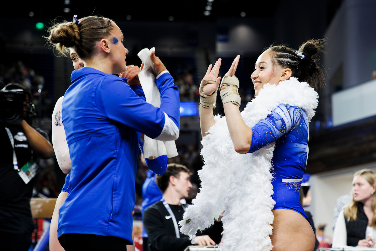Kentucky-Arkansas Gymnastics Photo Gallery – UK Athletics