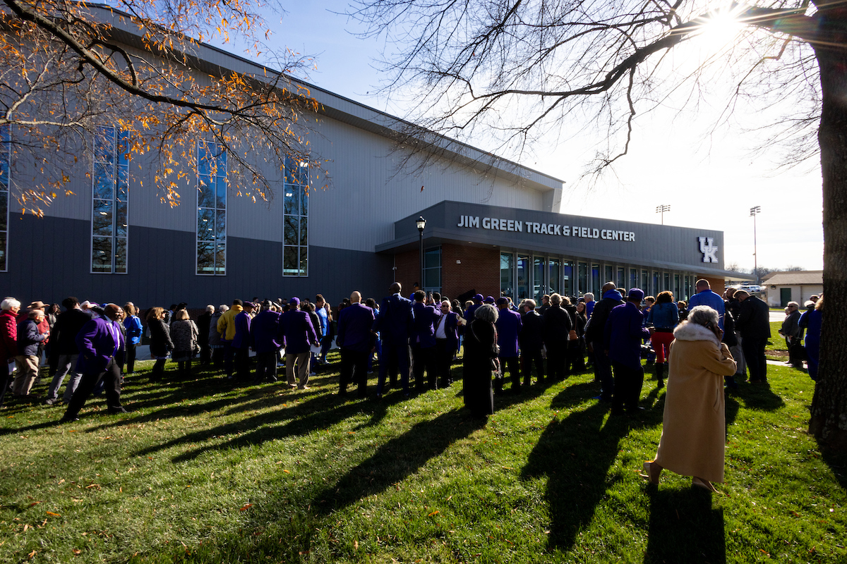 Jim Green Track Facility Dedication Photo Gallery – UK Athletics