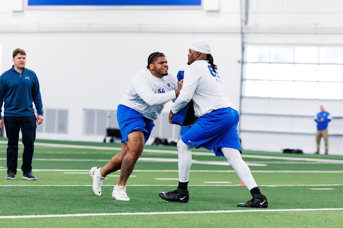 Kentucky Football Pro Day Photo Gallery – UK Athletics