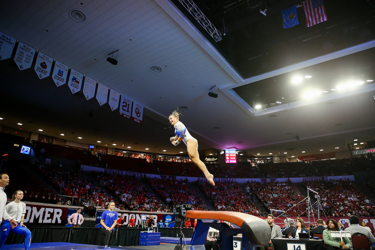 NCAA Gymnastics Regional Day Two Photo Gallery – UK Athletics