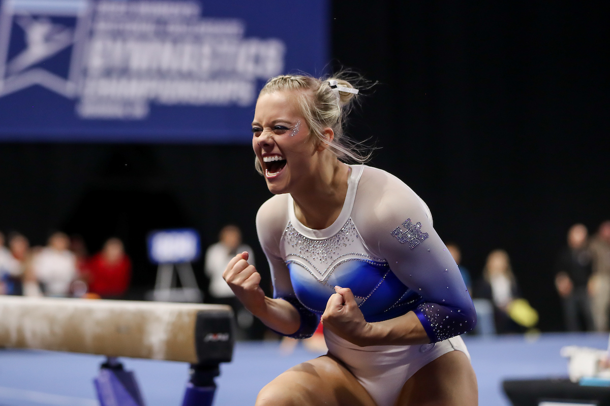 NCAA Gymnastics Regional Day Two Photo Gallery – UK Athletics