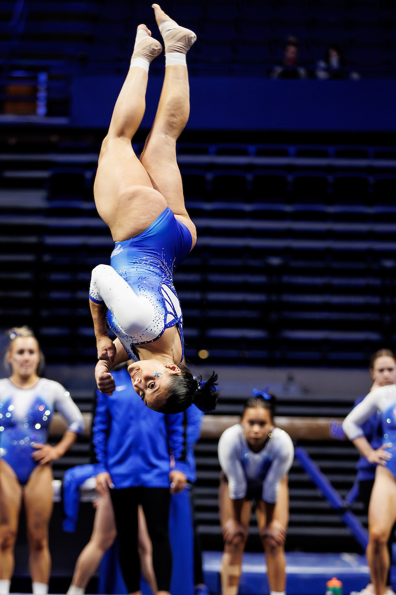 Gymnastics Blue-White Meet Photo Gallery – UK Athletics