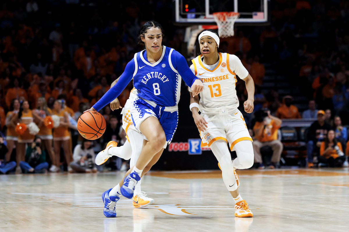 Kentucky-Tennessee Women’s Basketball Photo Gallery – UK Athletics