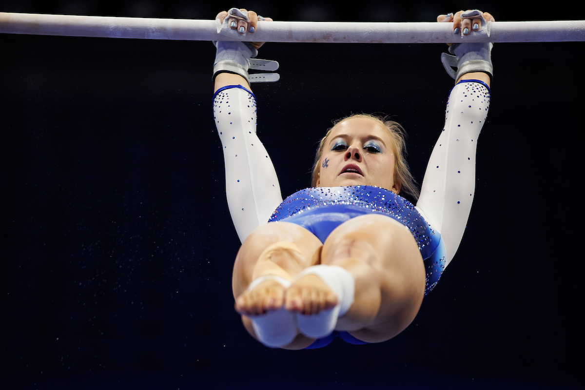 Gymnastics Blue-White Meet Photo Gallery – UK Athletics