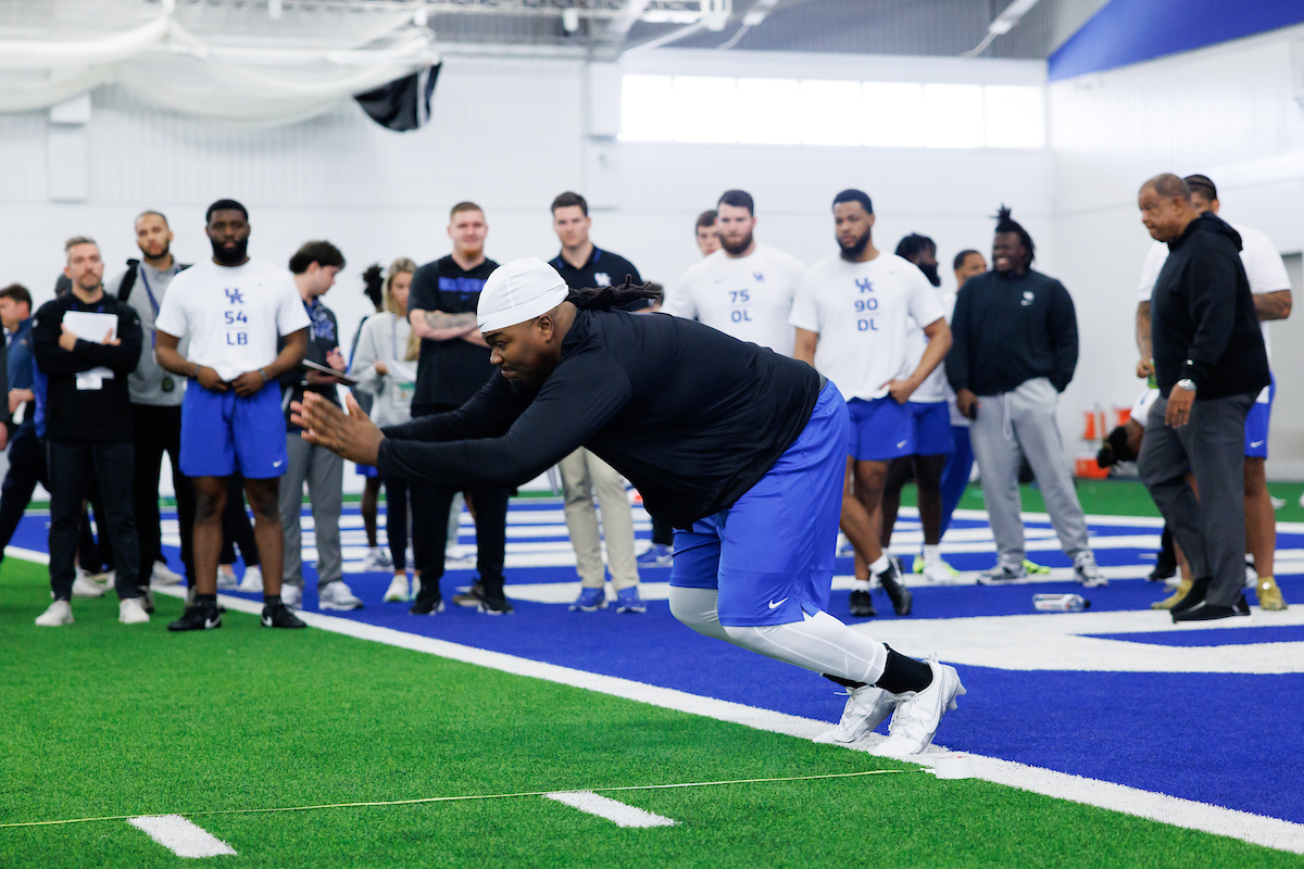 Kentucky Football Pro Day Photo Gallery – UK Athletics