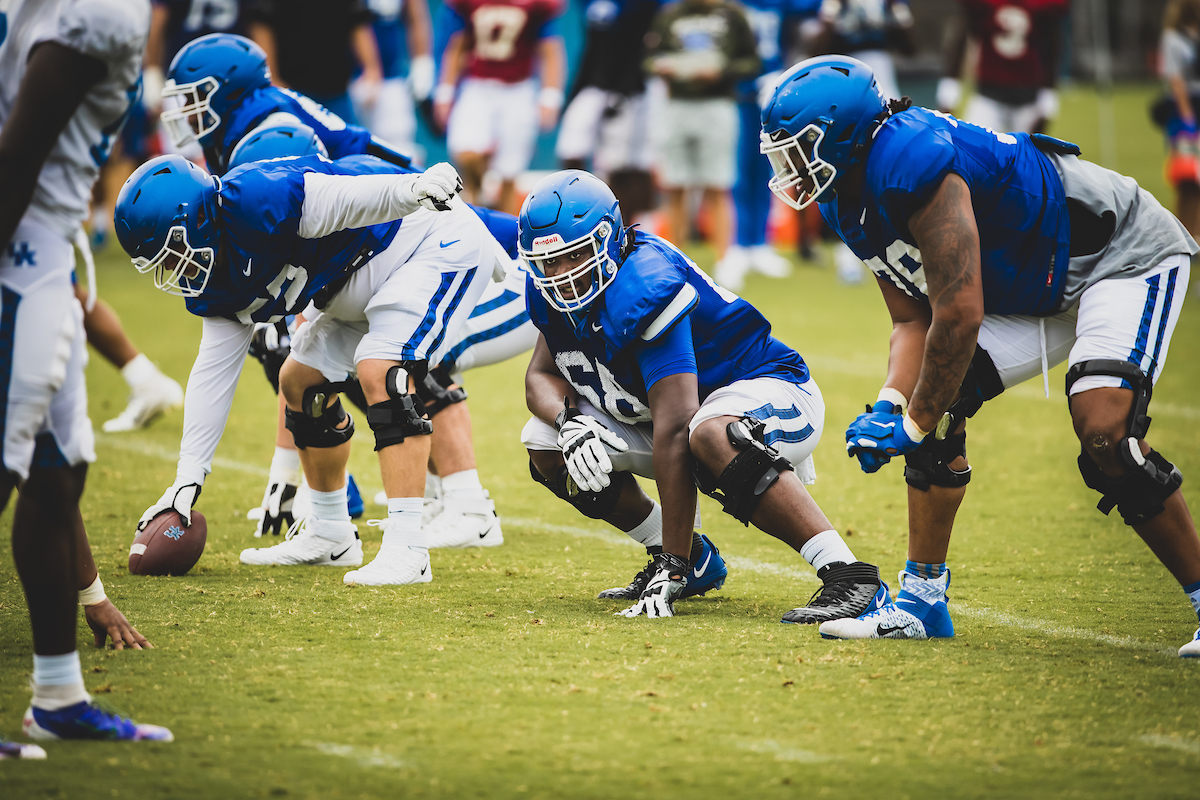 Football Practice Gallery (Sept. 1) – UK Athletics