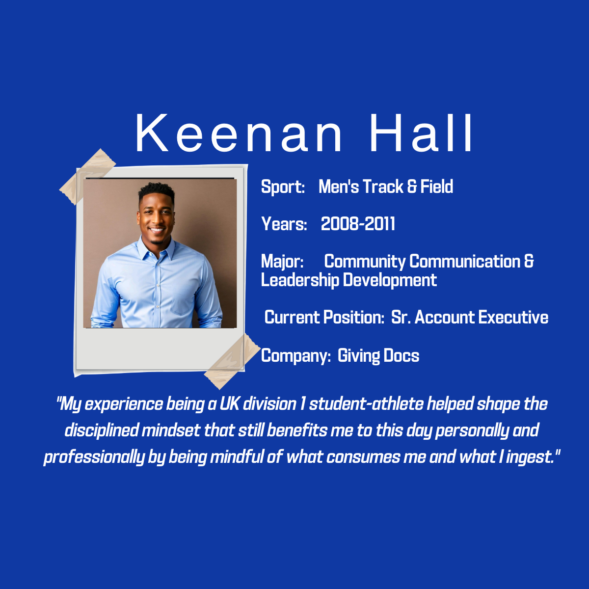 Student-Athlete Development – UK Athletics