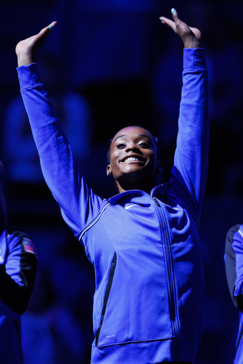 Gymnastics Blue-White Meet Photo Gallery – UK Athletics