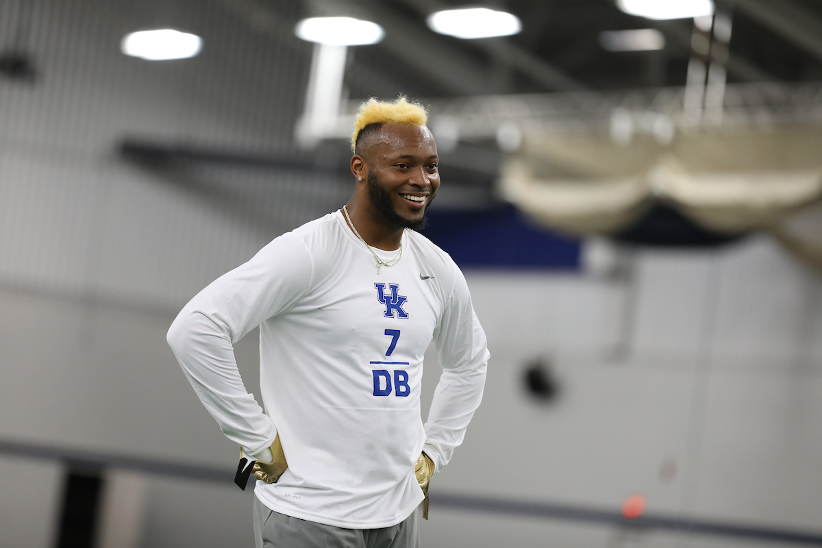 Conrad, Edwards Pro Day Photo Gallery – UK Athletics