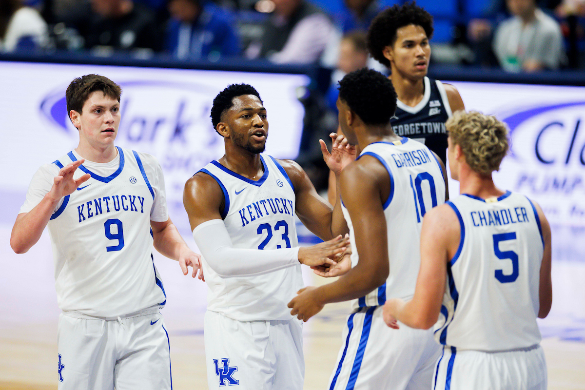 Kentucky-Georgetown Men’s Basketball Photo Gallery – UK Athletics
