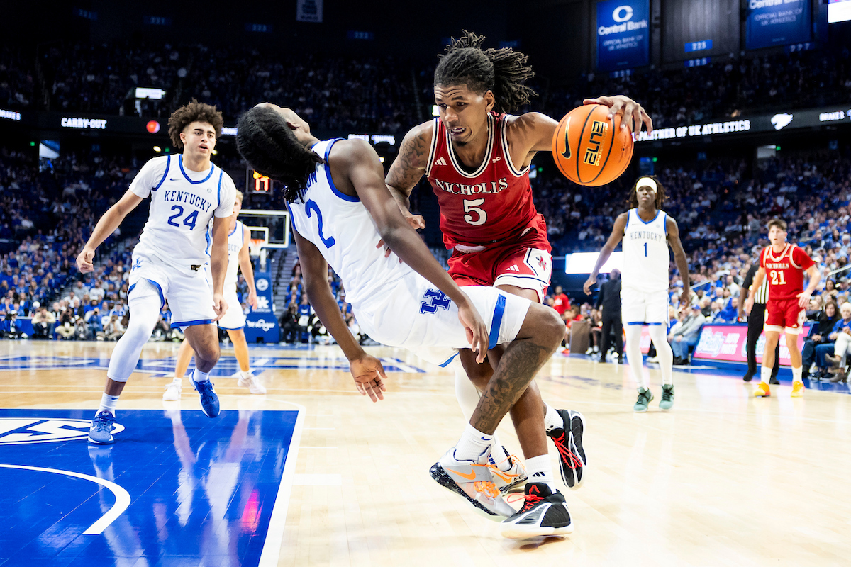 Kentucky-Nicholls Men’s Basketball Photo Gallery – UK Athletics