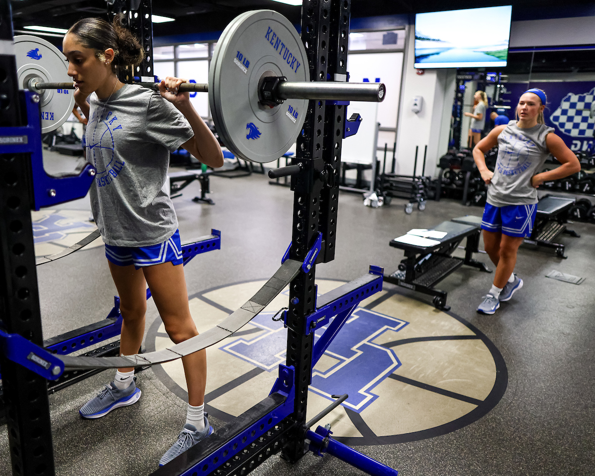 Women’s Basketball Workout Photo Gallery (July 1) – UK Athletics