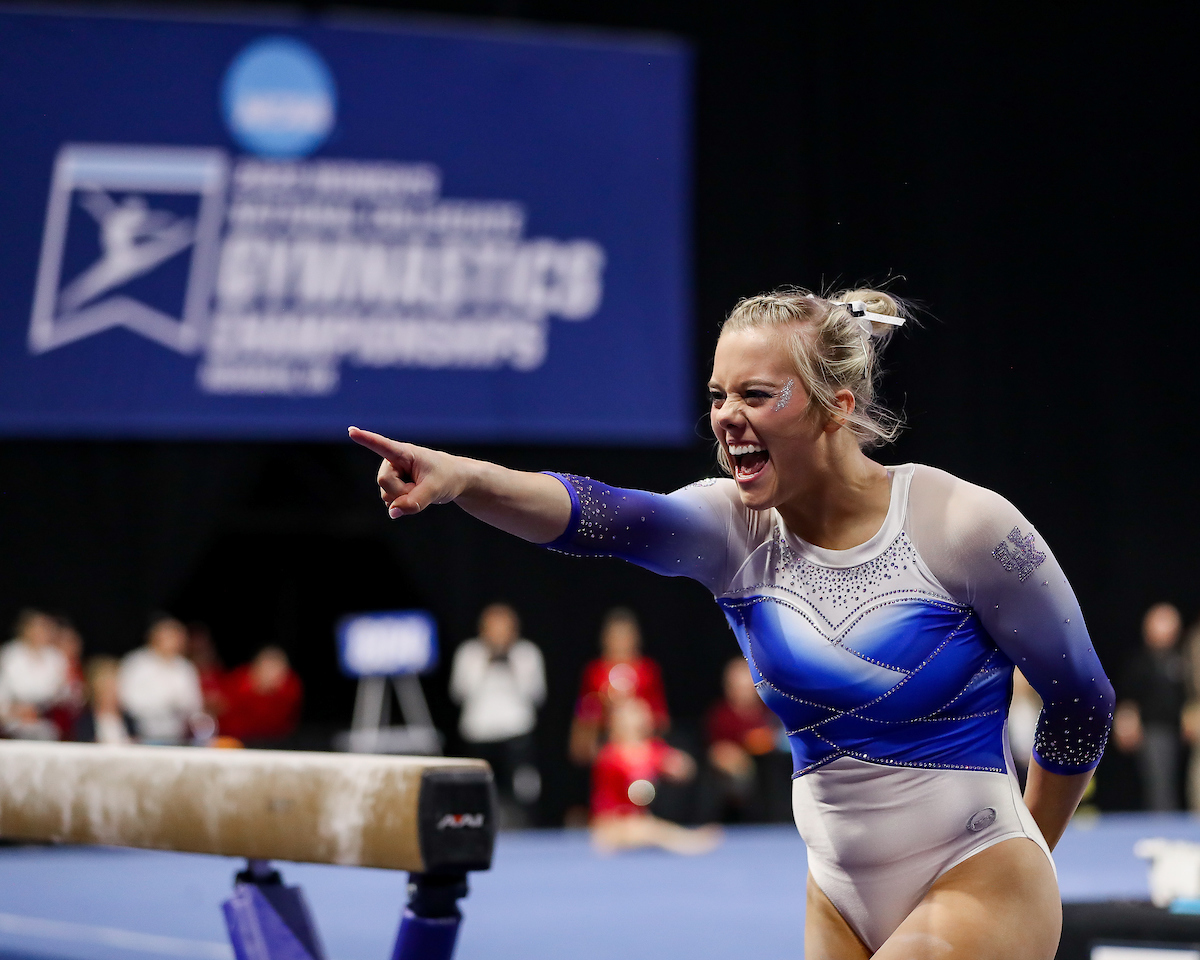 NCAA Gymnastics Regional Day Two Photo Gallery – UK Athletics