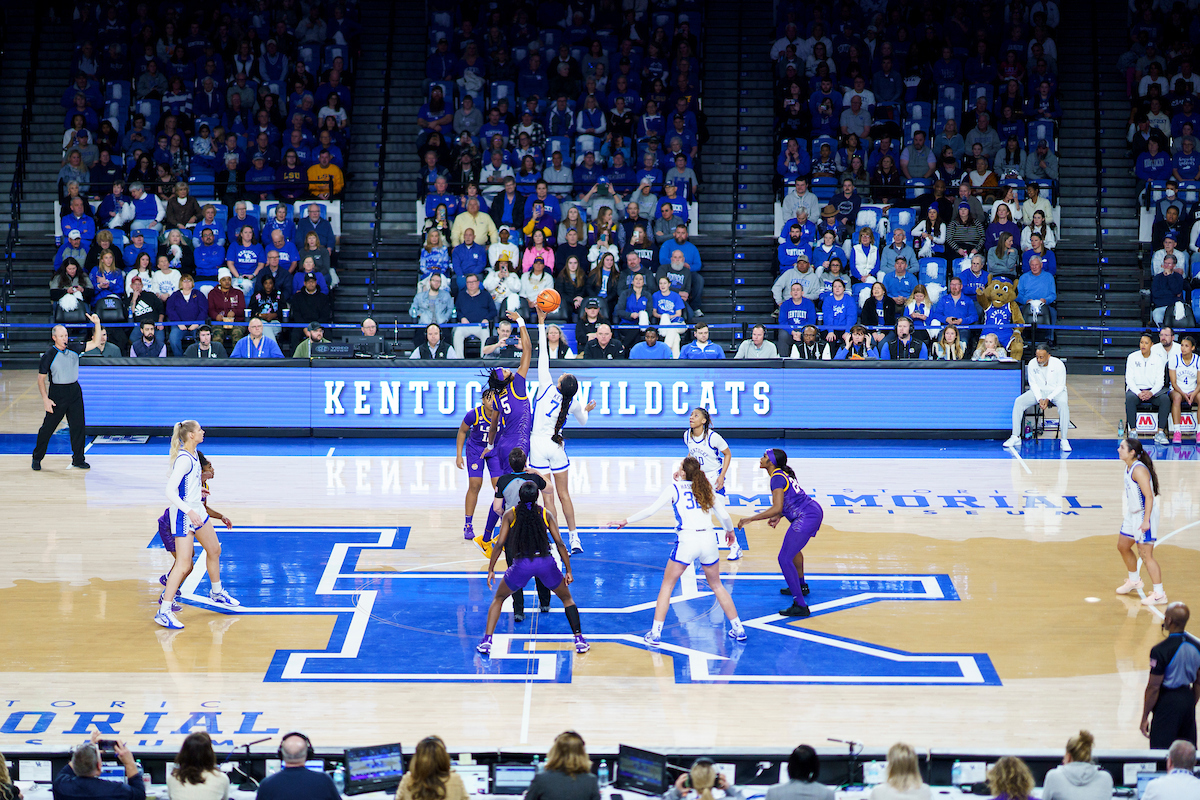 Kentucky-LSU Women’s Basketball Photo Gallery – UK Athletics
