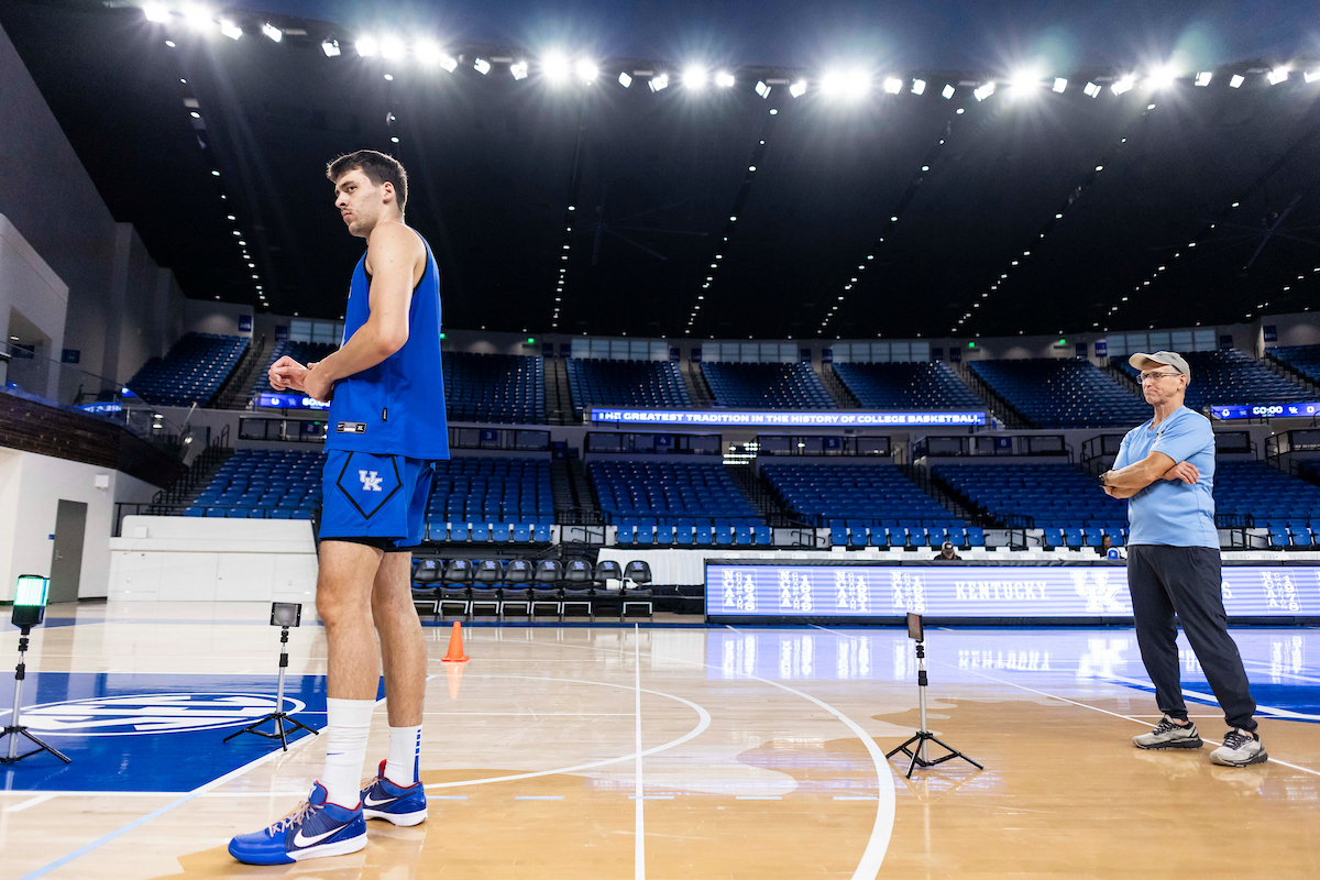 Men’s Basketball Pro Day Testing Photo Gallery – UK Athletics