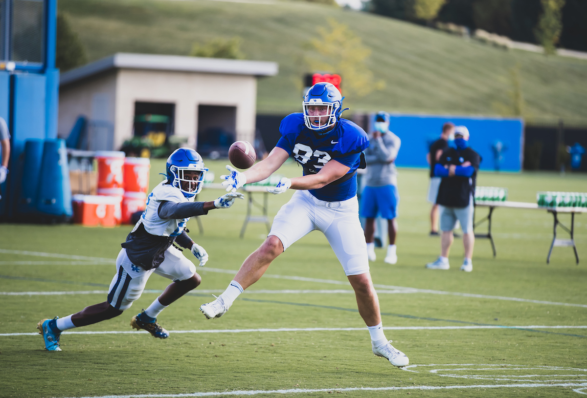 Football Practice Gallery (Sept. 1) – UK Athletics