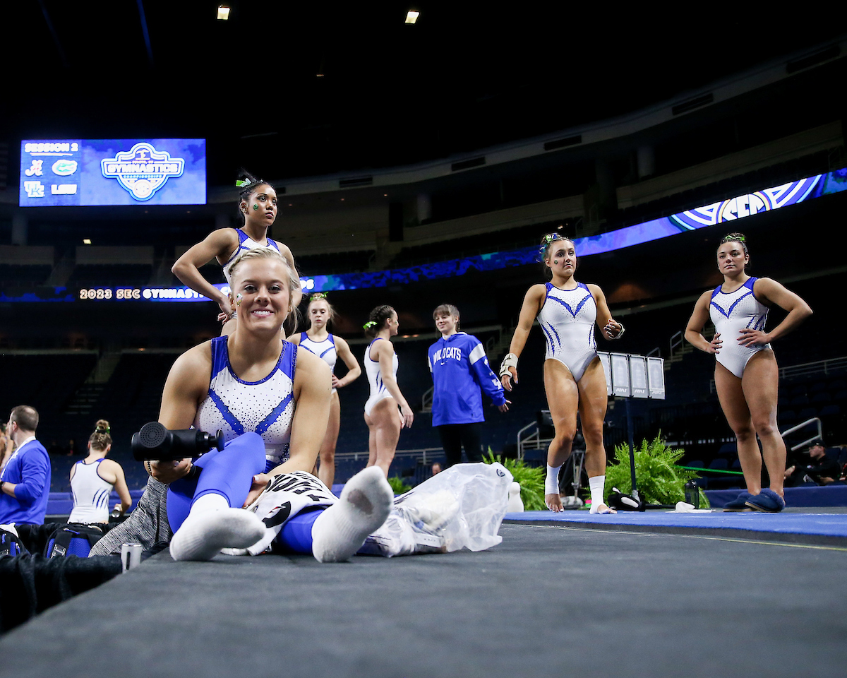Gymnastics SEC Championships Practice Photo Gallery – UK Athletics