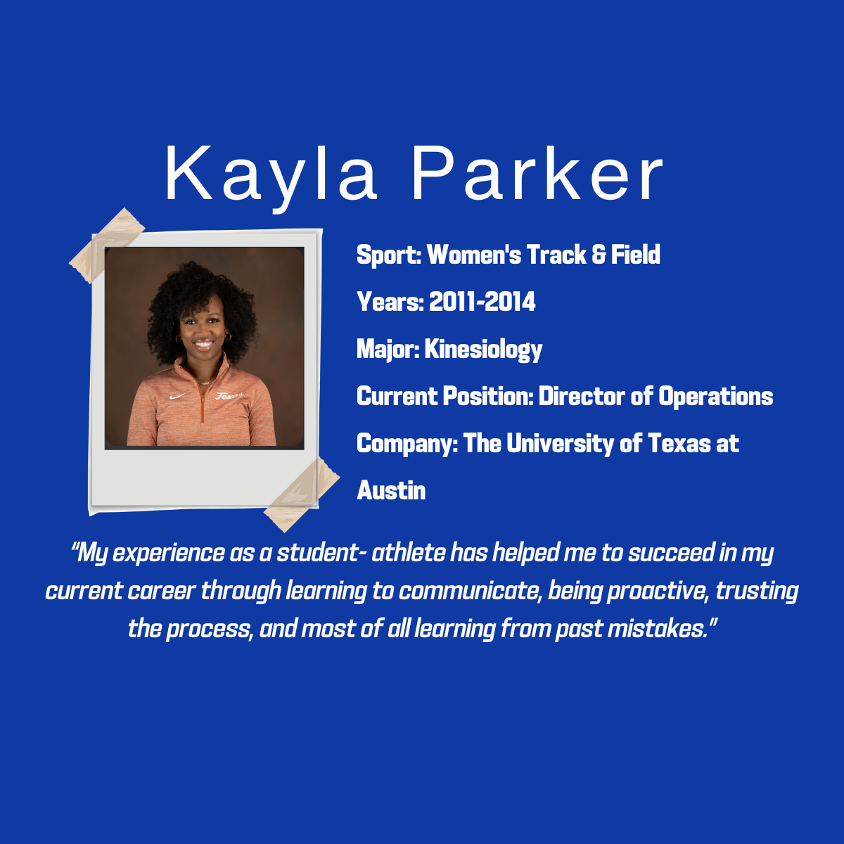 Student-Athlete Development – UK Athletics