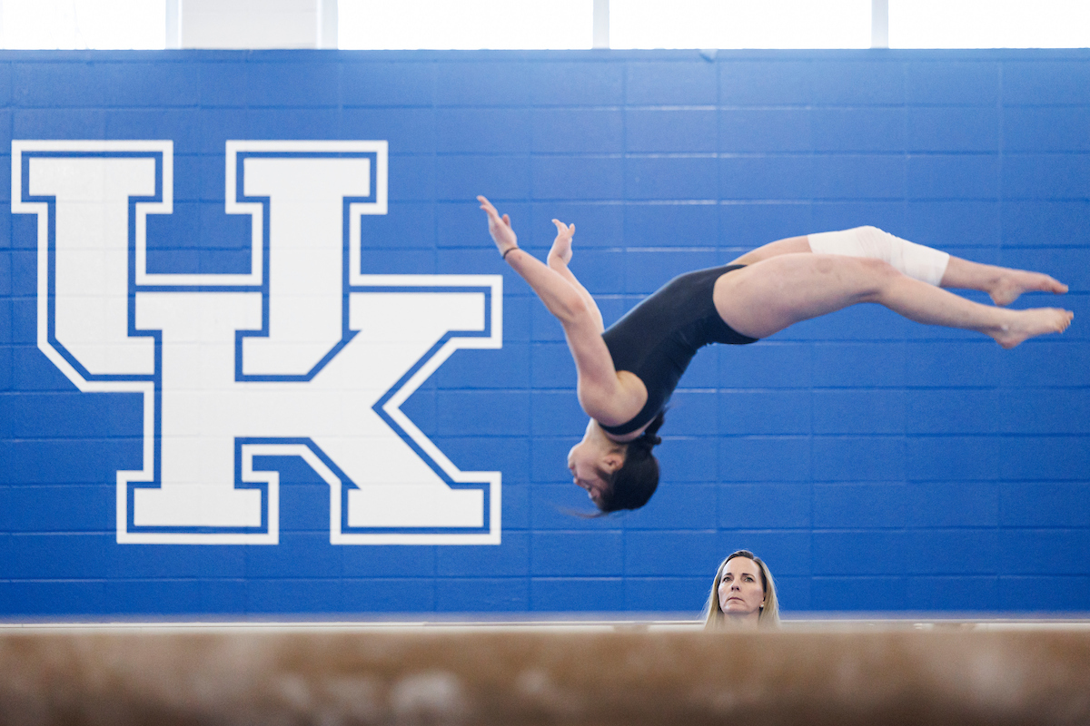 Gymnastics Practice Photo Gallery (Jan. 5) – UK Athletics