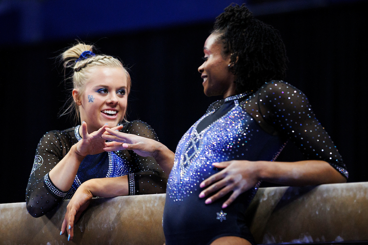 Kentucky-BYU Gymnastics Photo Gallery – UK Athletics