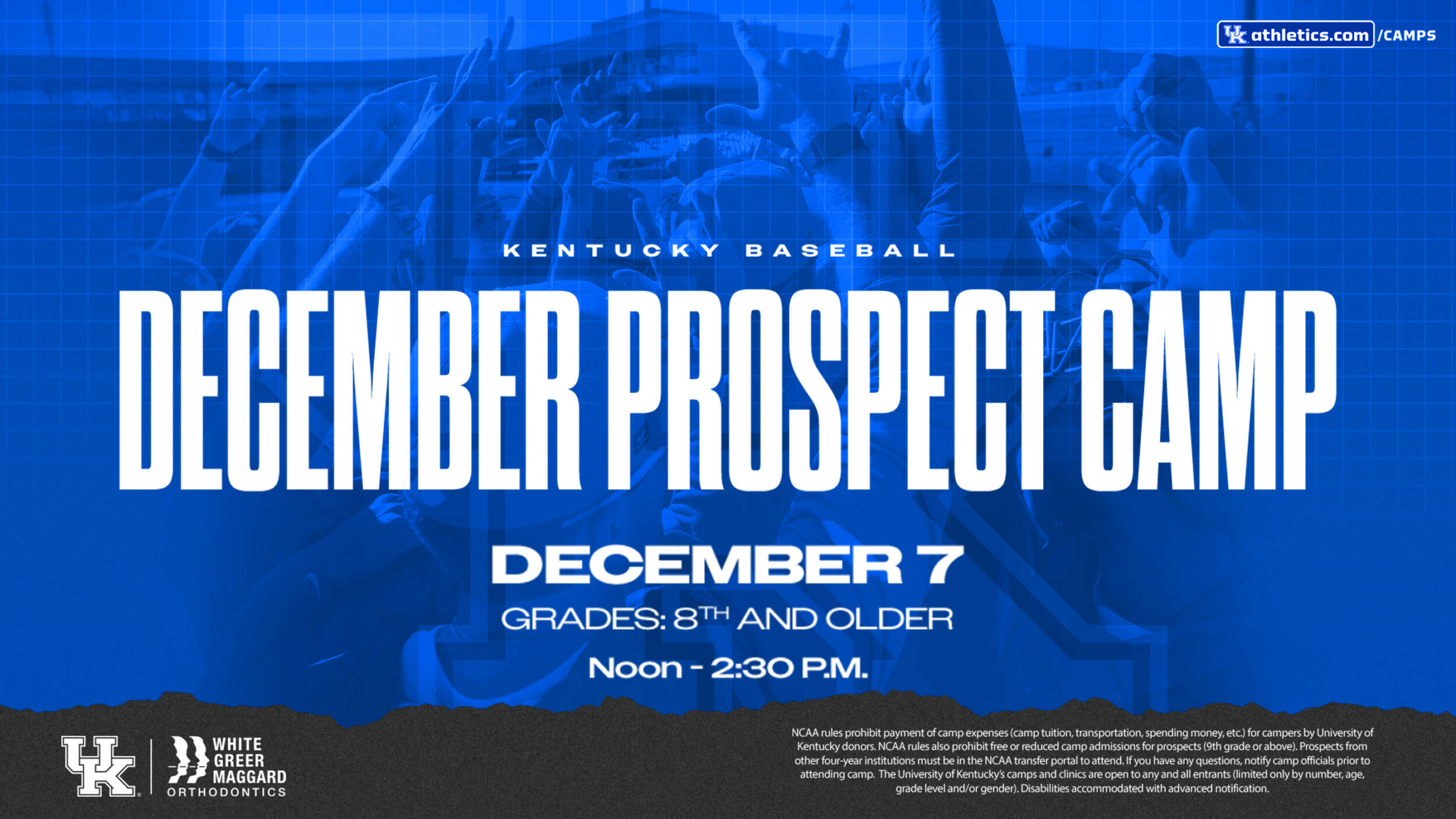 UK Baseball December Prospect Camp – UK Athletics