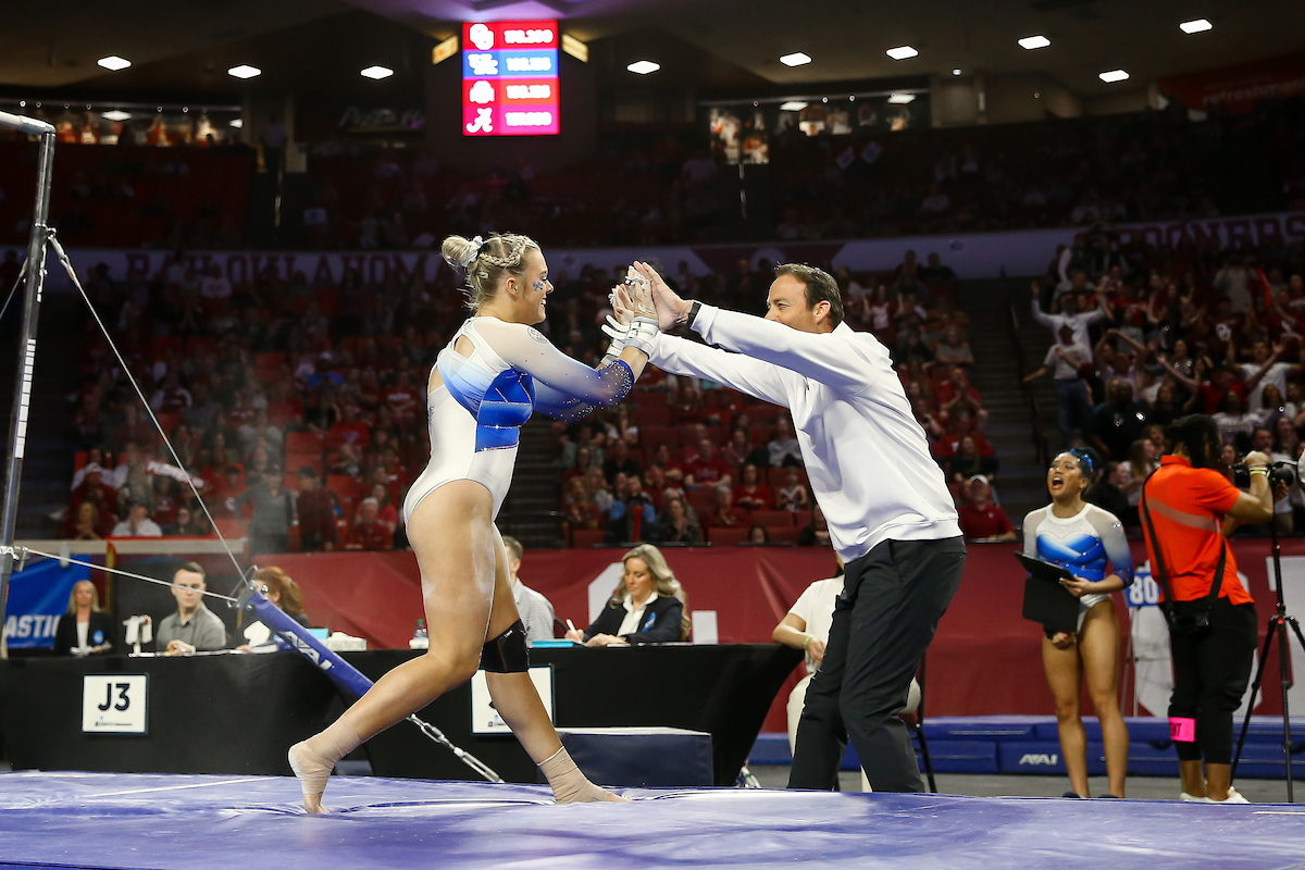NCAA Gymnastics Regional Day Two Photo Gallery – UK Athletics
