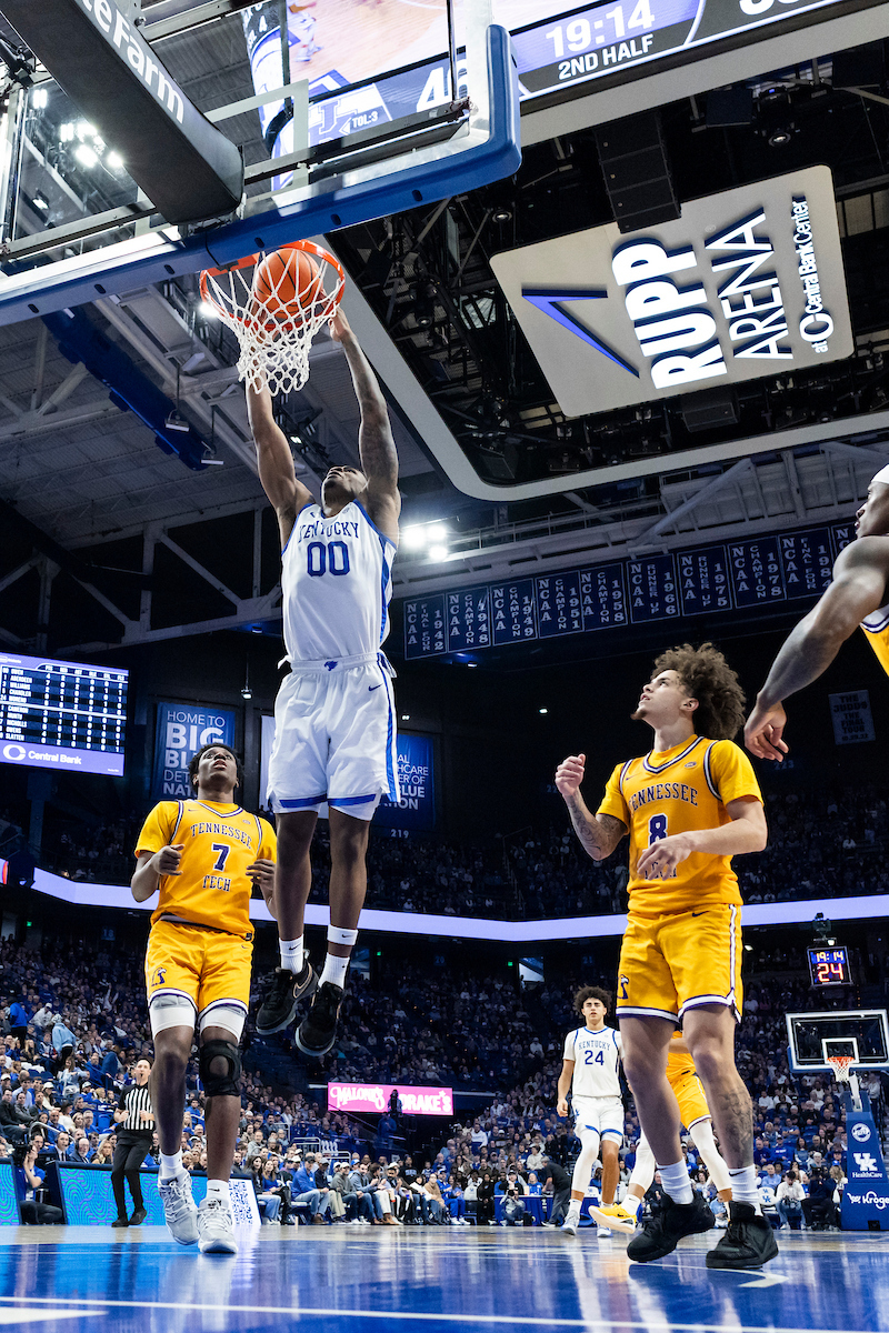 Kentucky-Tennessee Tech Men’s Basketball Photo Gallery – UK Athletics