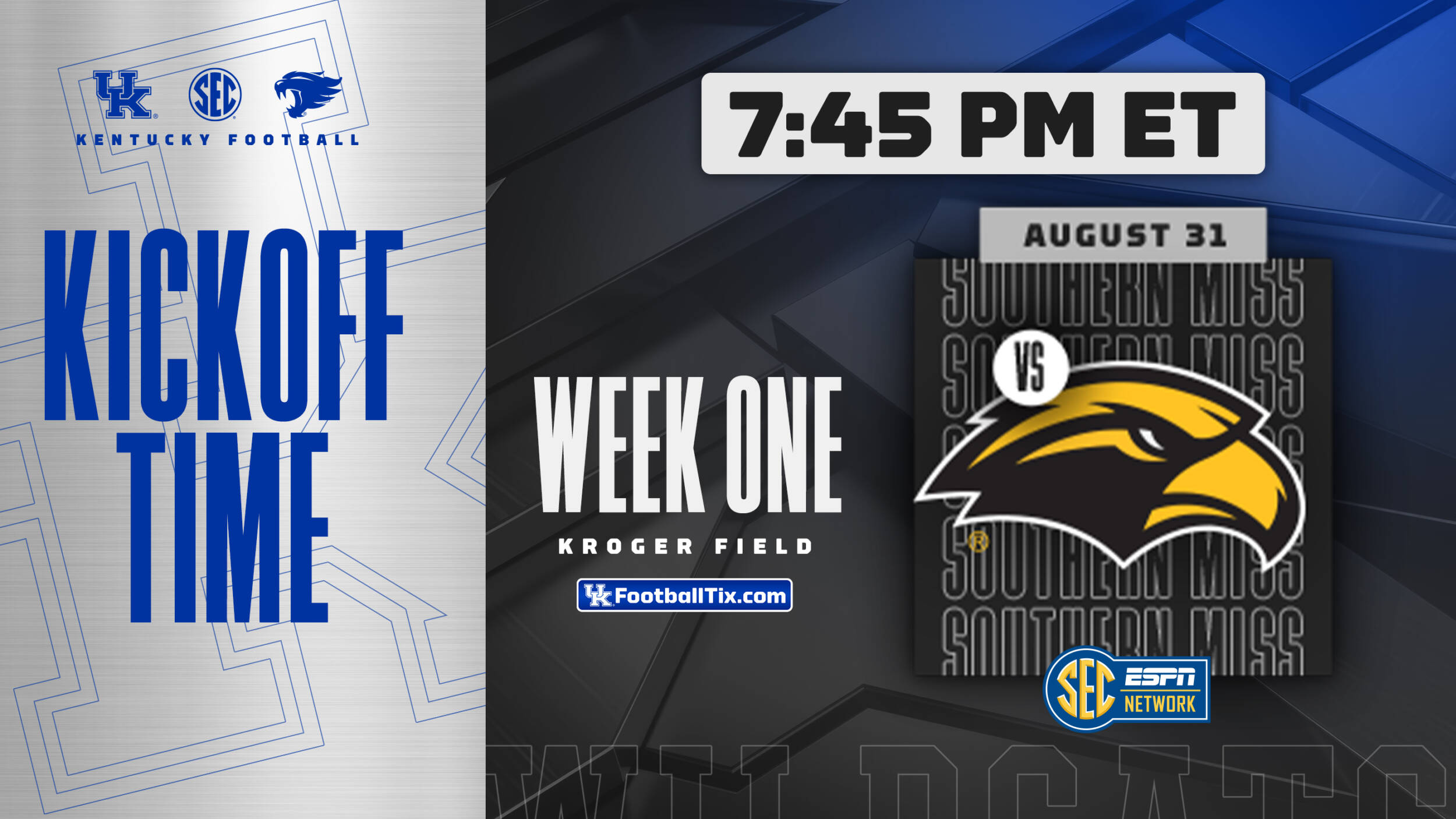 Kickoff Times Revealed for Kentucky Football’s Early-Season Matchups ...