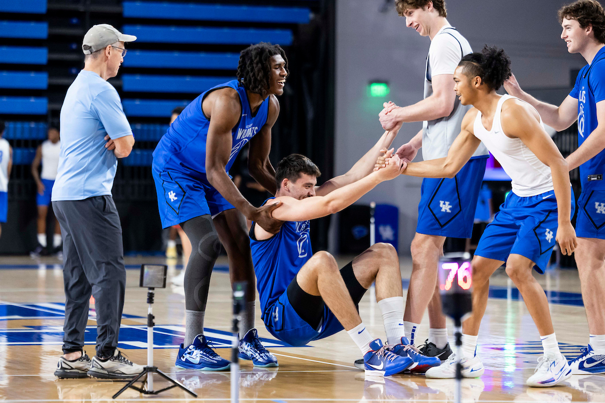Men’s Basketball Pro Day Testing Photo Gallery – UK Athletics