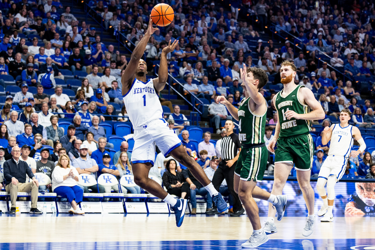 Kentucky-Wright State Men’s Basketball Photo Gallery – UK Athletics