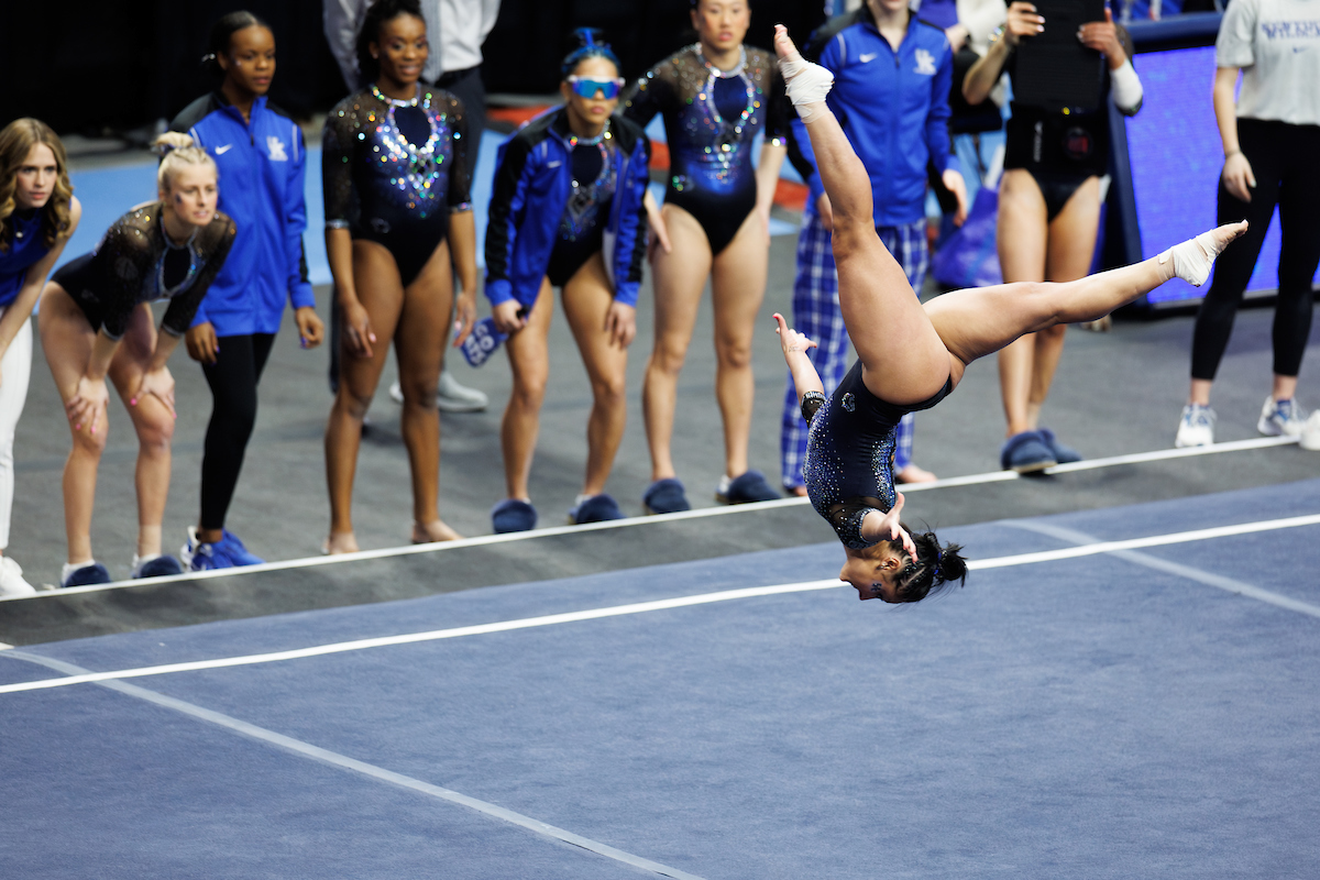 Kentucky-BYU Gymnastics Photo Gallery – UK Athletics