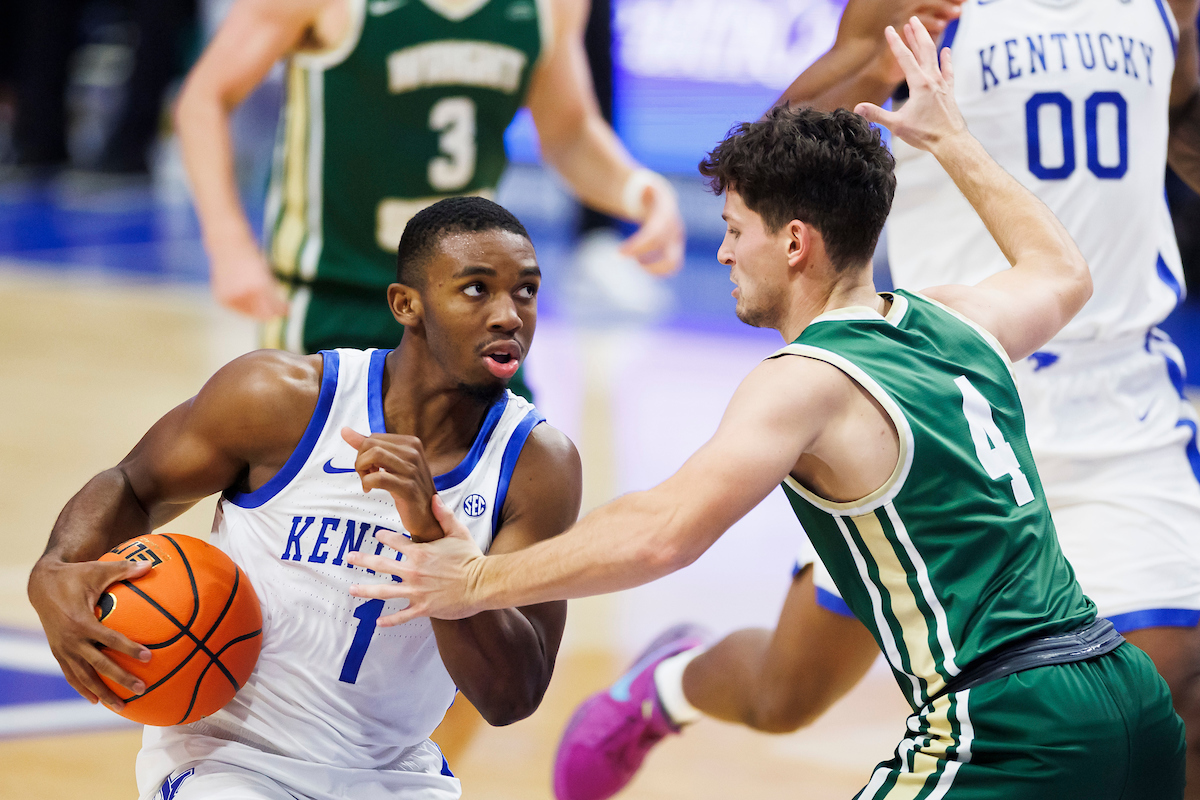 Kentucky-Wright State Men’s Basketball Photo Gallery – UK Athletics