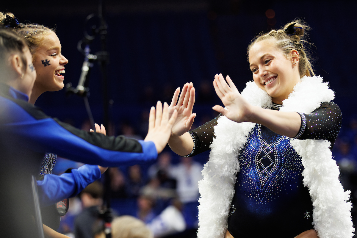 Kentucky-BYU Gymnastics Photo Gallery – UK Athletics