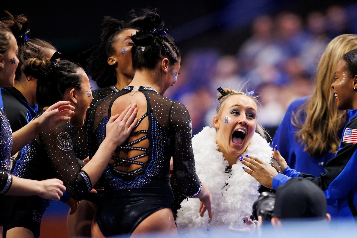 Kentucky-BYU Gymnastics Photo Gallery – UK Athletics