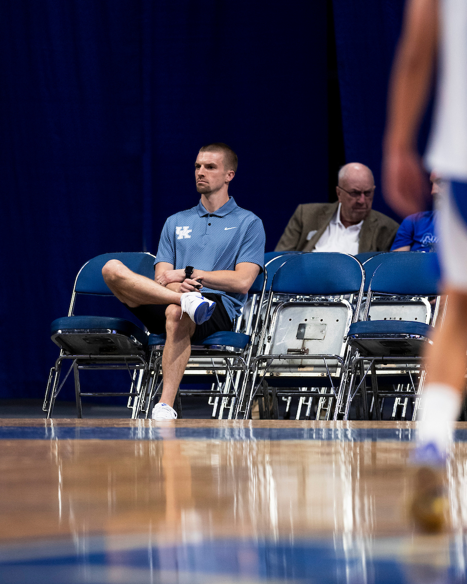 Kentucky-LaFamilia Men’s Basketball Practice in Rupp Arena Photo ...