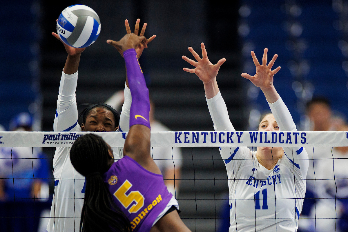 Kentucky-LSU Volleyball Photo Gallery – UK Athletics